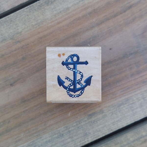 Anchor Stamp - Etsy