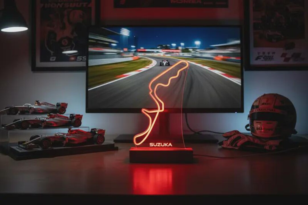 SUZUKA Circuit Lamp - 7-color RGB LED Lamp - Formula 1 SUZUKA Grand ...