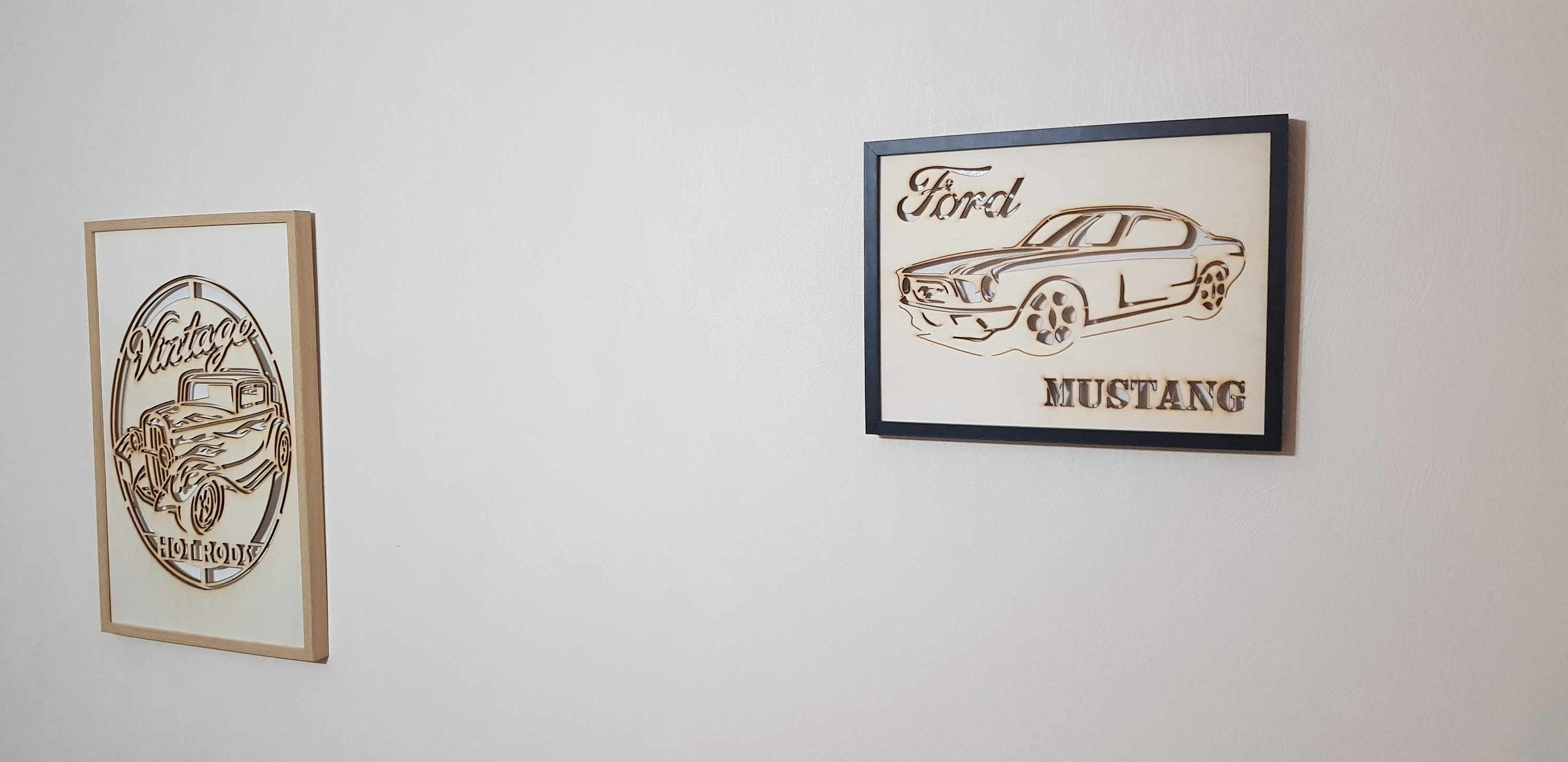 FORD MUSTANG DXF File Dxf/png/ai/ Svg for Laser Cutting Cnc Plasma ...