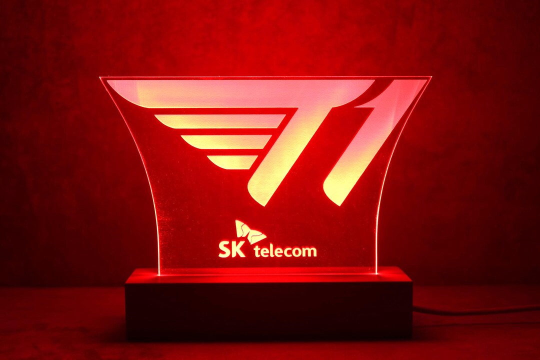 T1 League of Legends - RGB 7 Colors - T1 SK Telecom Night Light ...