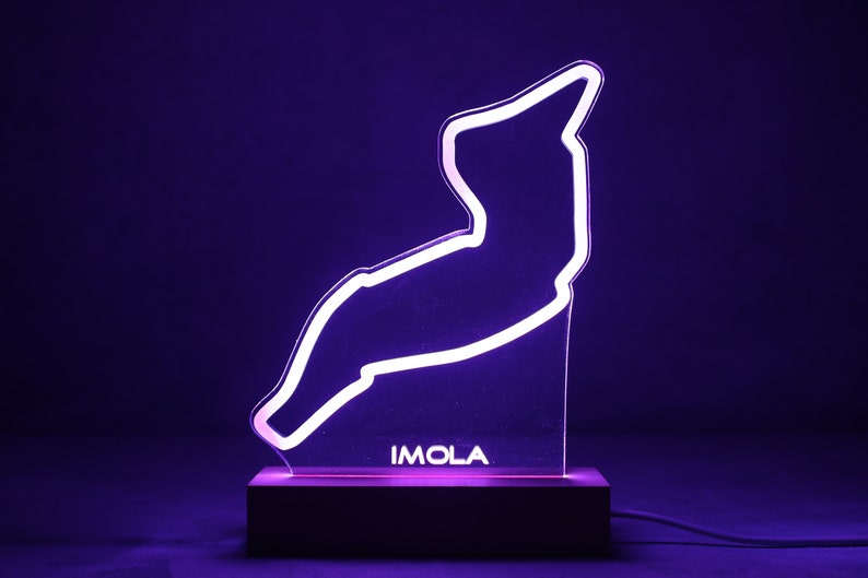 IMOLA Circuit 7 Color RGB LED Lamp F1 LED Lamp Formula 1 Grand Prix F1 ...