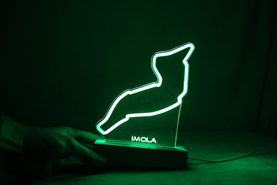 IMOLA Circuit 7 Color RGB LED Lamp F1 LED Lamp Formula 1 Grand Prix F1 ...