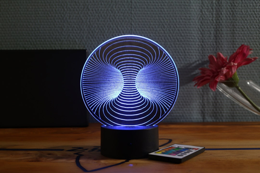 LED Mirror Lamp sound Illusion in 16-color LED - Etsy