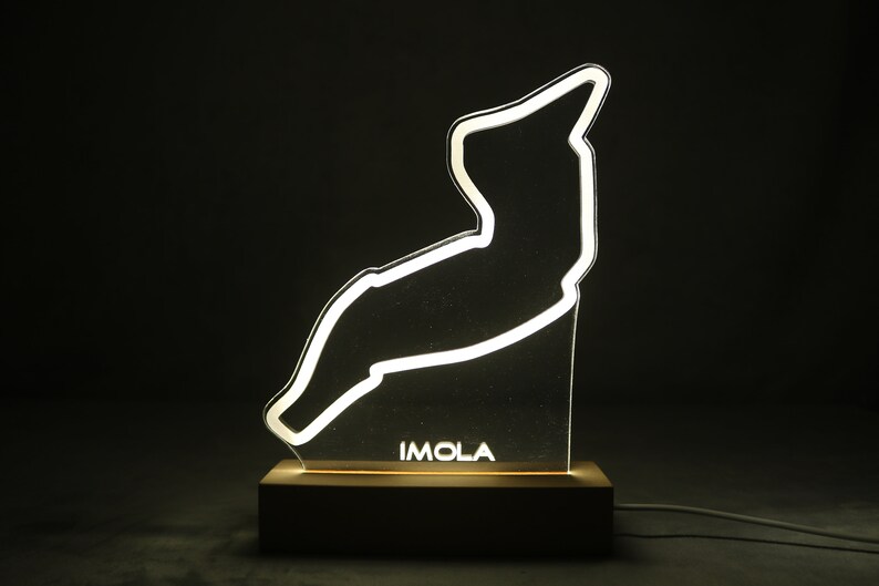 IMOLA Circuit 7 Color RGB LED Lamp F1 LED Lamp Formula 1 Grand Prix F1 ...