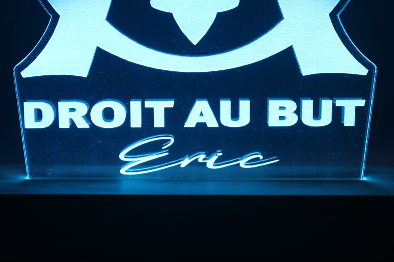 Personalized Marseille Olympic LED Lamp RGB 7 Colors OM Lamp Marseille ...