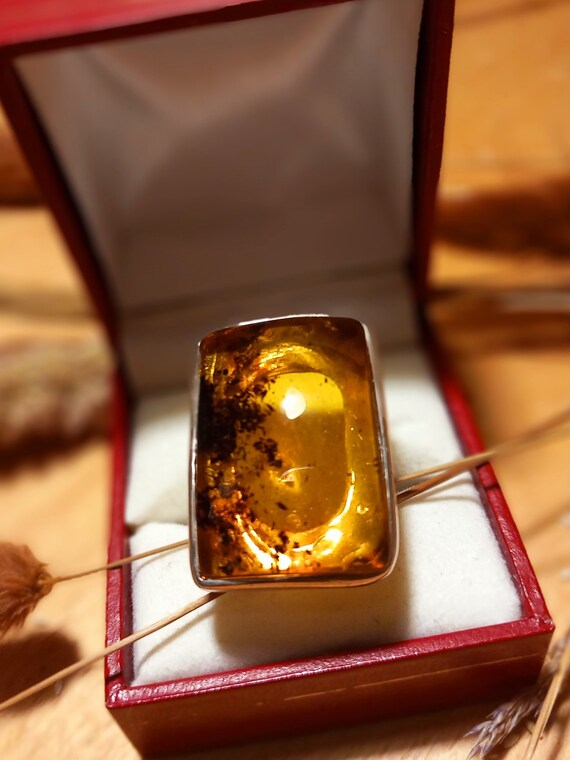 ring baltischer bernstein - Gem