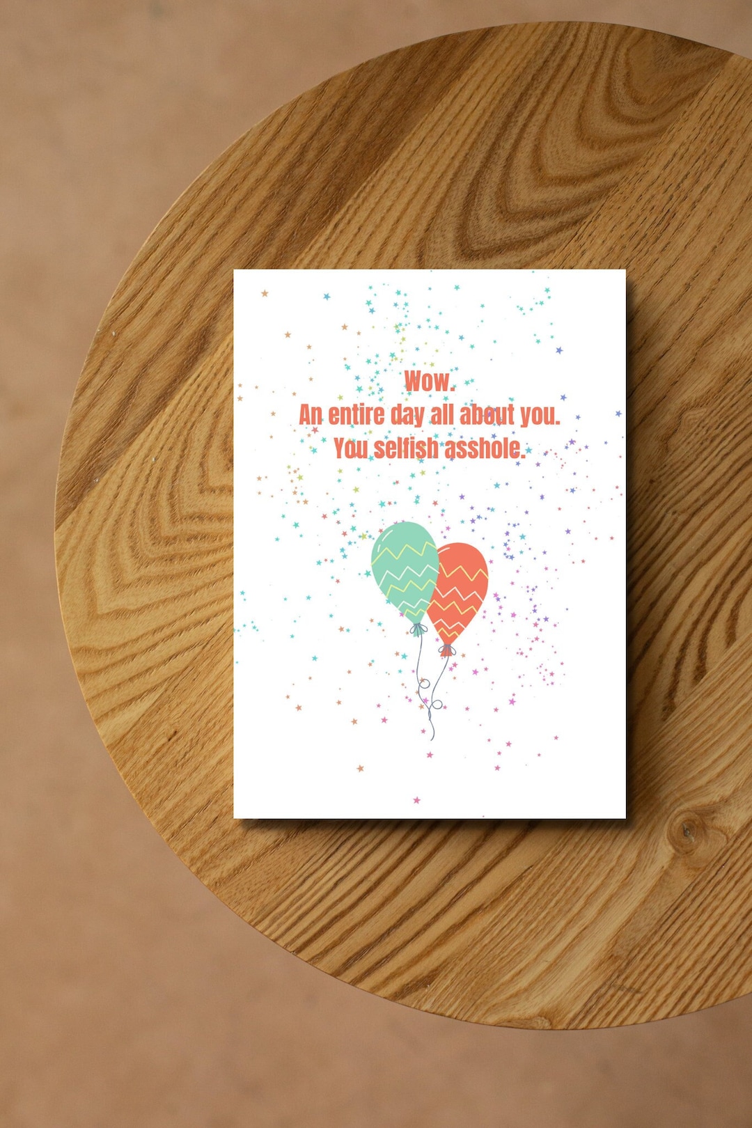 Funny Inappropriate Birthday Card, Rude Bday Gift (PDF Pattern) - Etsy