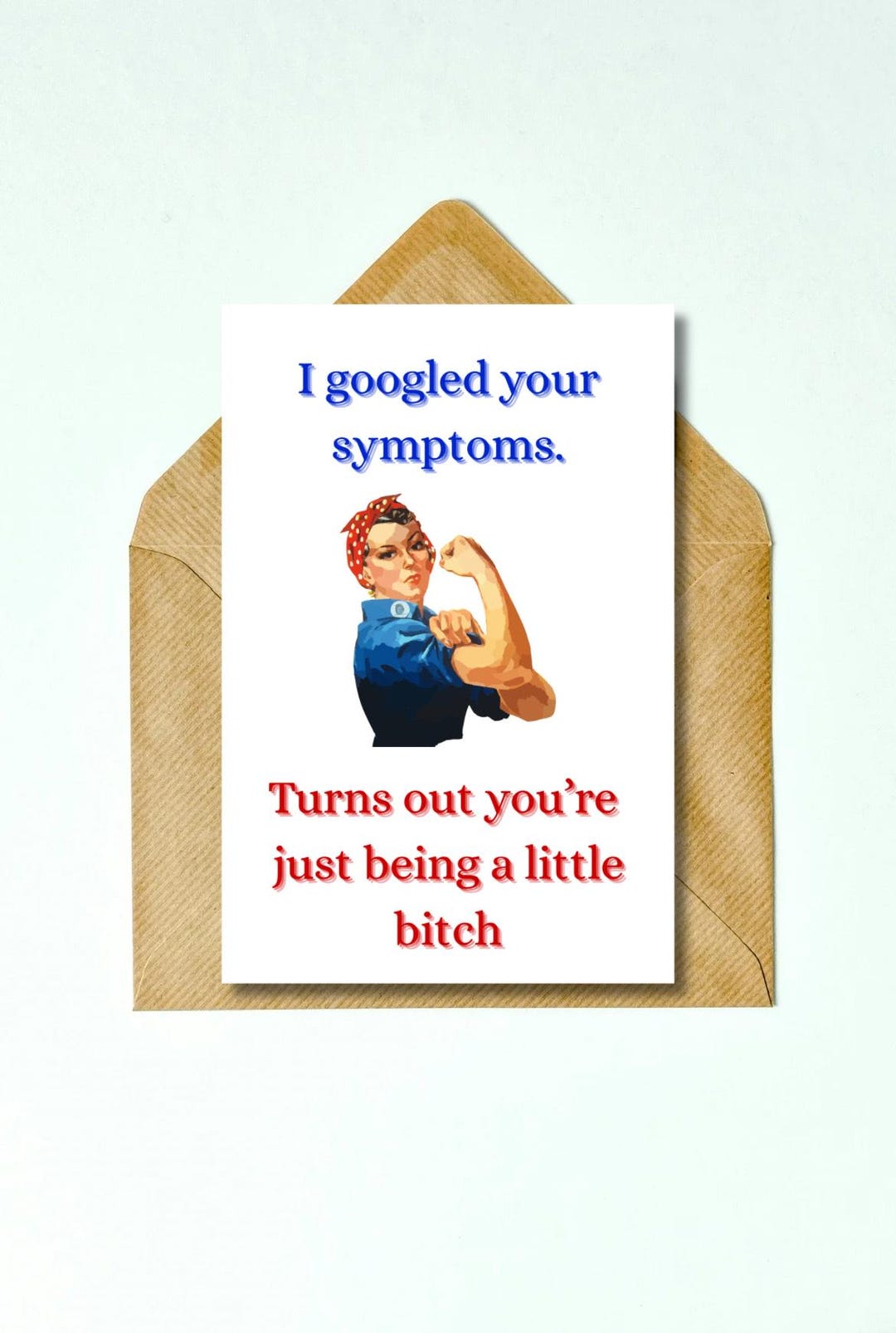 Funny Get Well Card Printable | Sarcastic Rude Humor (digital Download ...