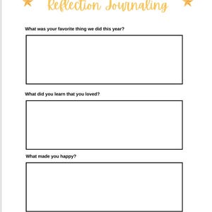 New Year Unit Study (preschool-2nd Grade) - Etsy