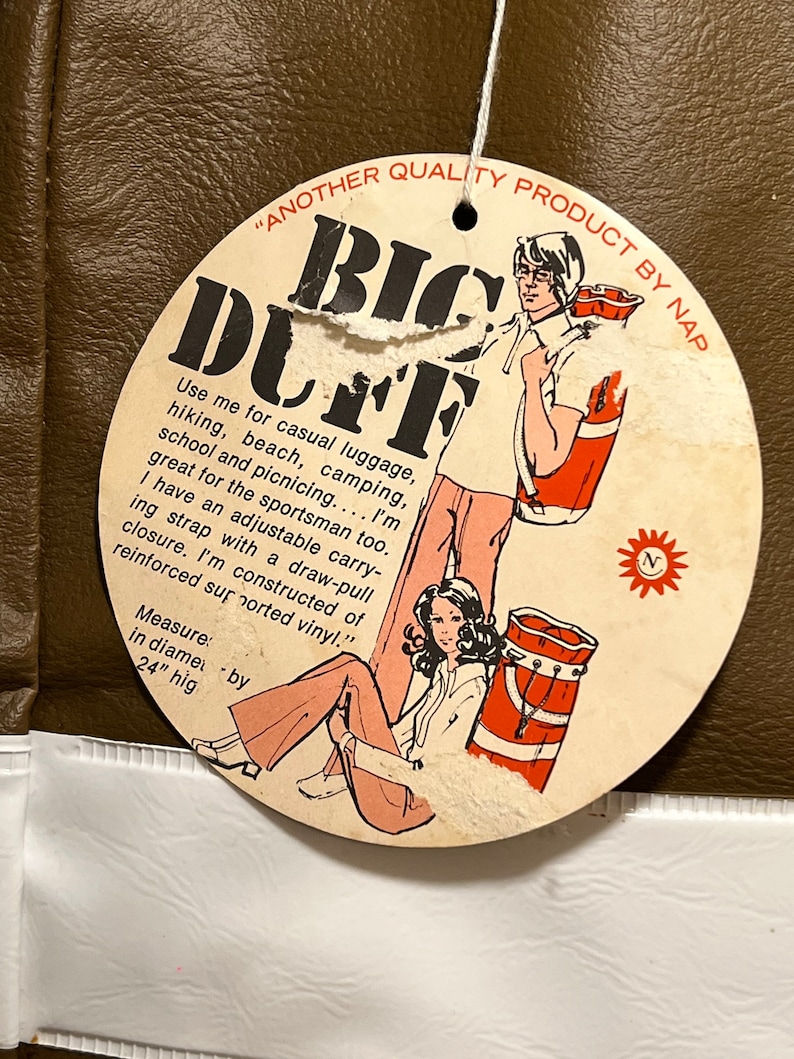 Big Duff Dufflebag by Nappe-smith - Etsy