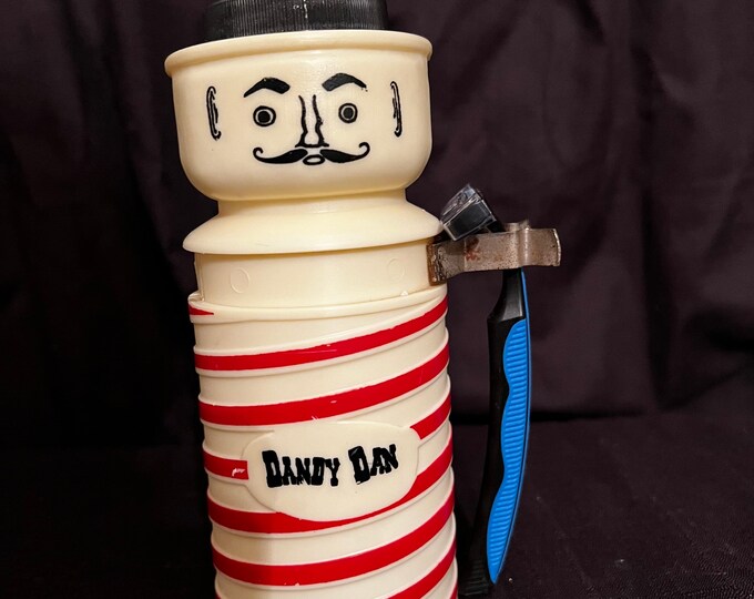 Vintage Dandy Dan Razor Holder/blade Bank - Etsy