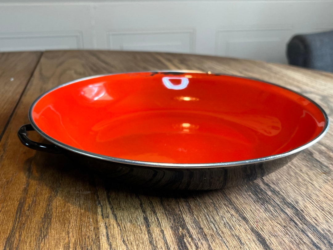 Vintage Red Emo Celje Yugoslavia Sauté Pan - Etsy