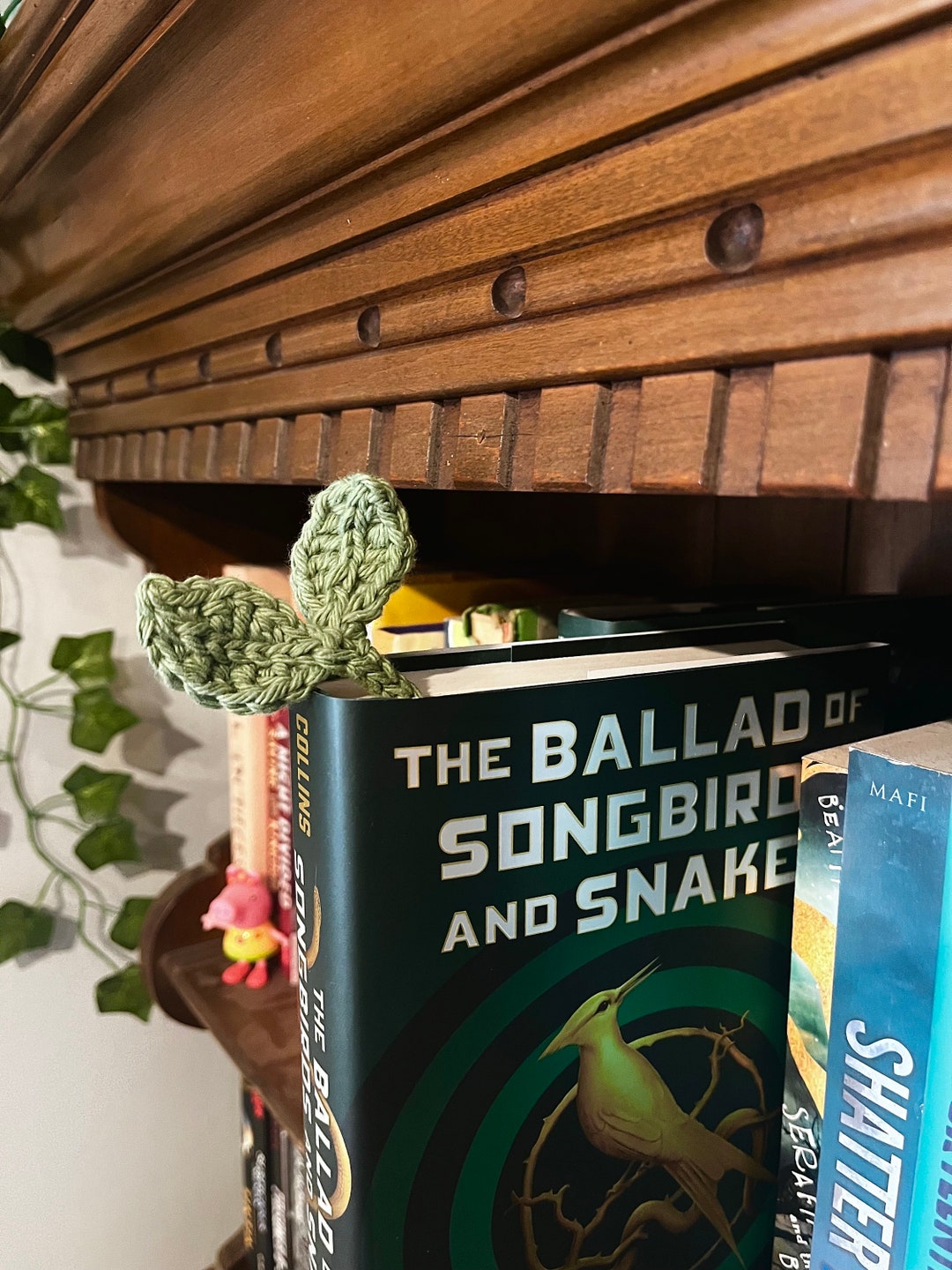 Leaf Bookmark, Crochet Bookmark, Cute Crochet, Nature, Cute Bookmark ...