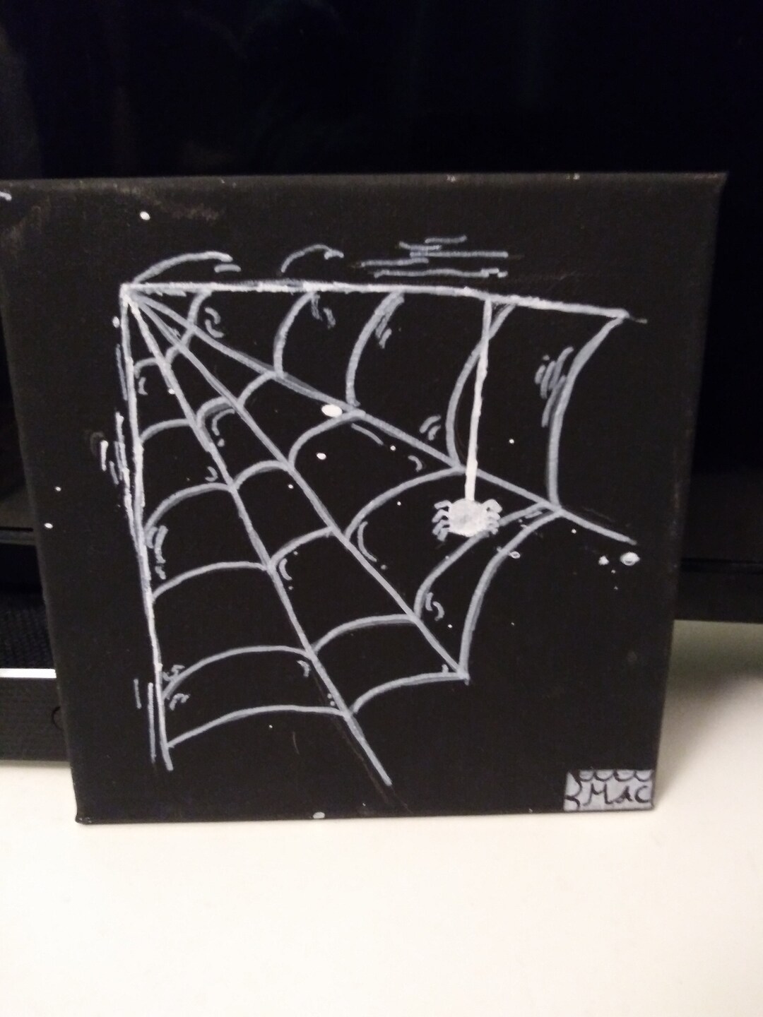 Spider Web Painting! - Etsy