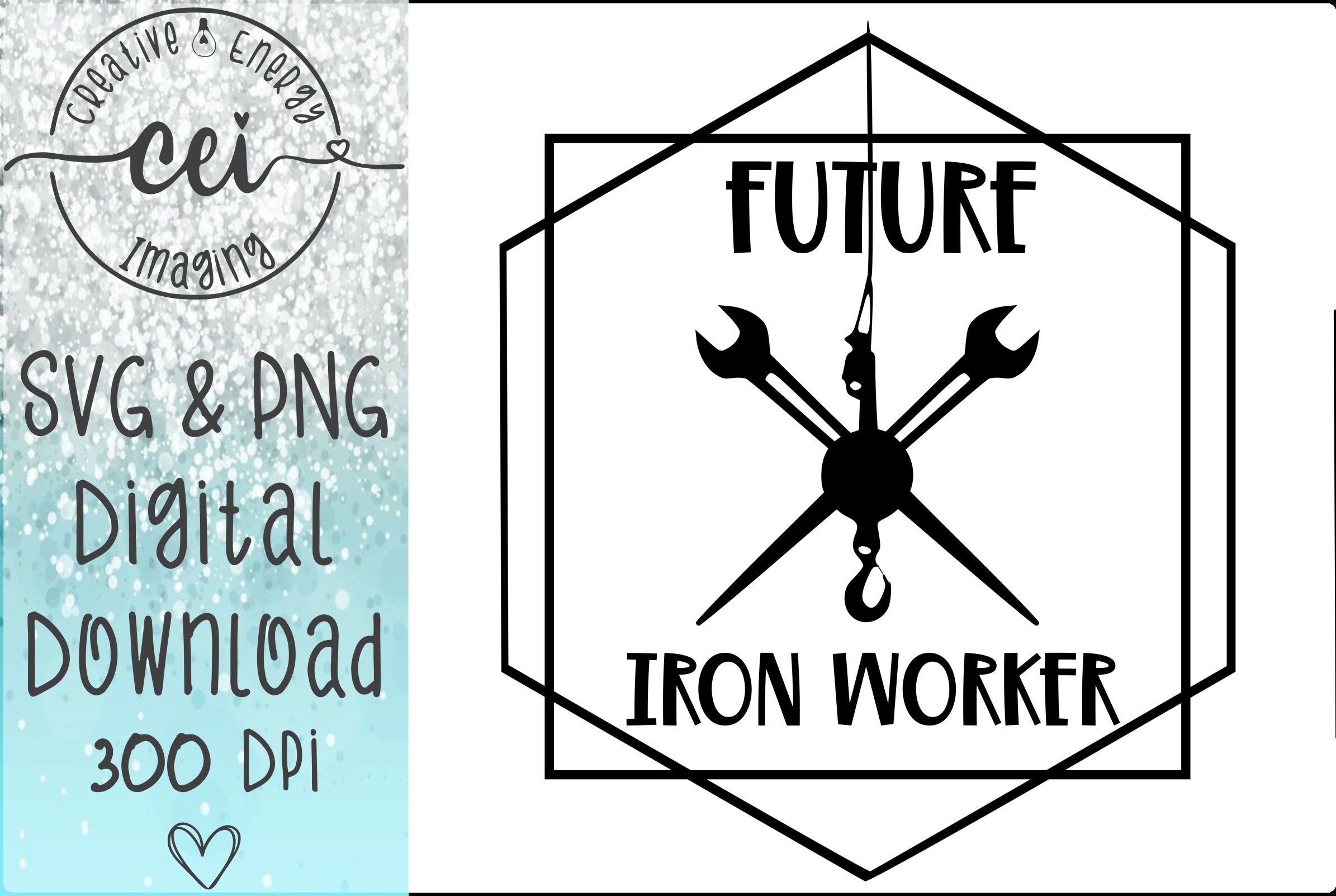 Future Iron Worker Png and Svg, Spud Wrench Crane Ball Svg and Png ...