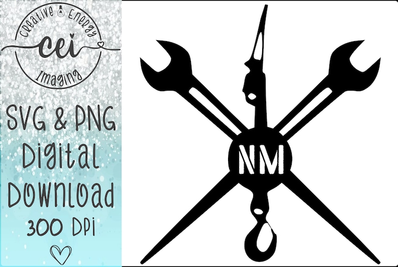 CUSTOM Crane Ball and Spud Wrench , Ironworker Svg and Png, Ironworkers ...