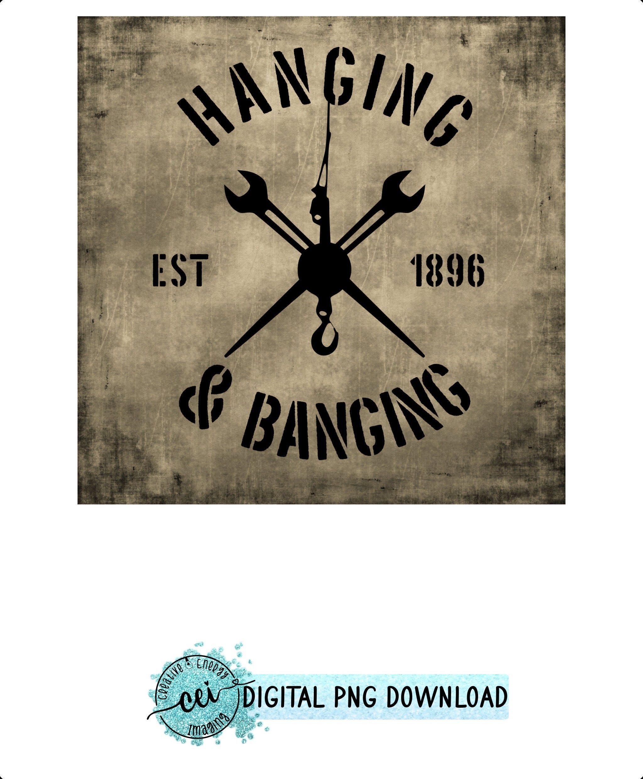 Hanging and Banging, Distressed, Crane Ball, Spud Wrench, Ironworker ...