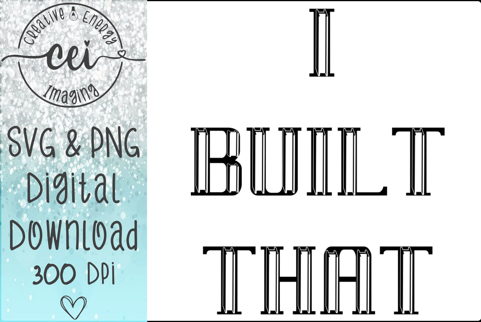 I Built That, Funny Ironworker SVG and PNG, Hanging & Banging , Steel ...