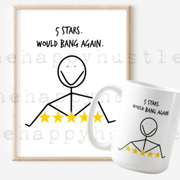 Naughty Stick Figure Etsy