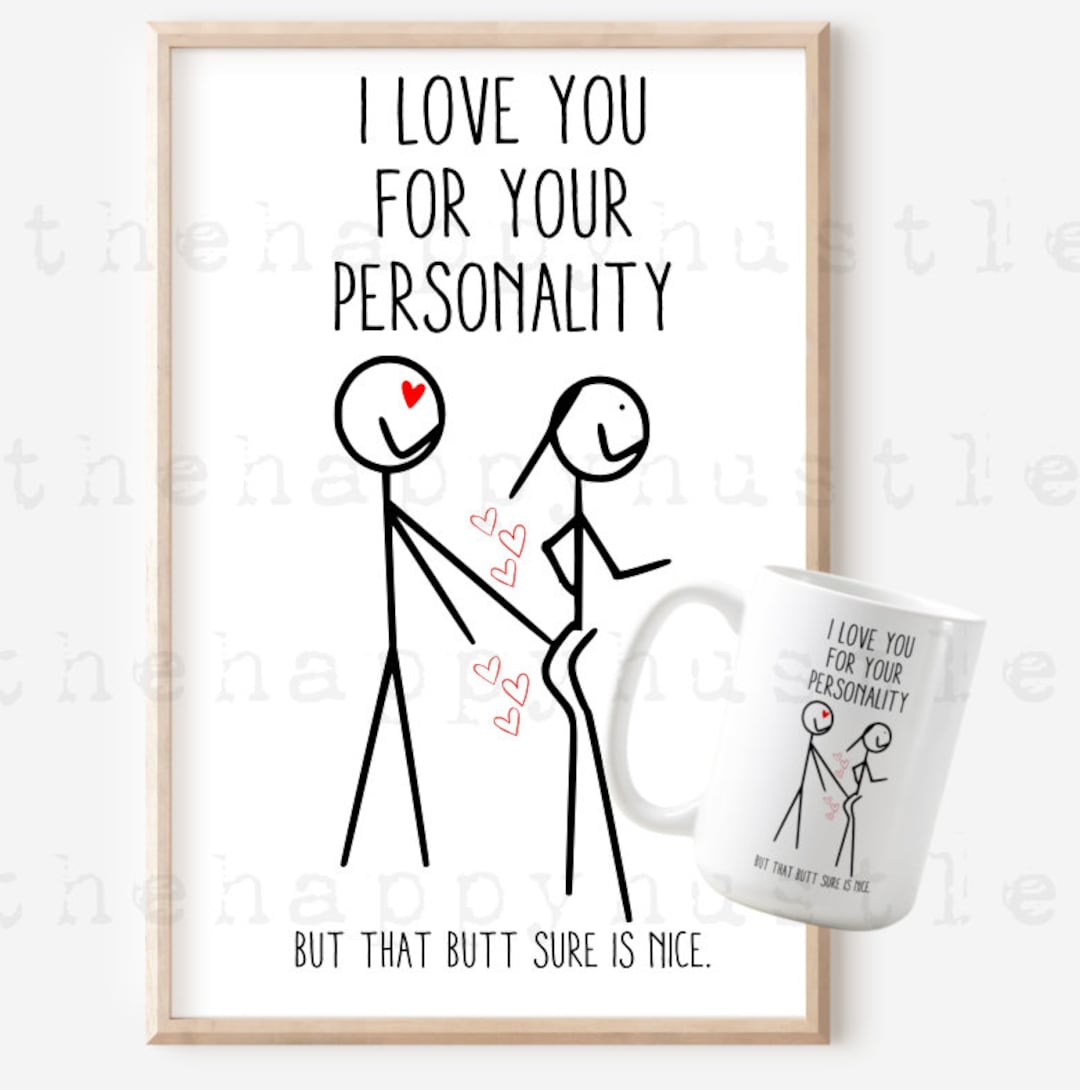 Funny Valentines Day Png, DIY Gift, Dirty Anniversary File, Naughty ...