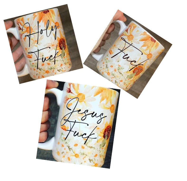 Funny Design With Swears, Curse Word Floral Png, Sarcastic Rude ...