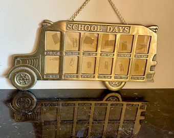 School Days Frame - Etsy