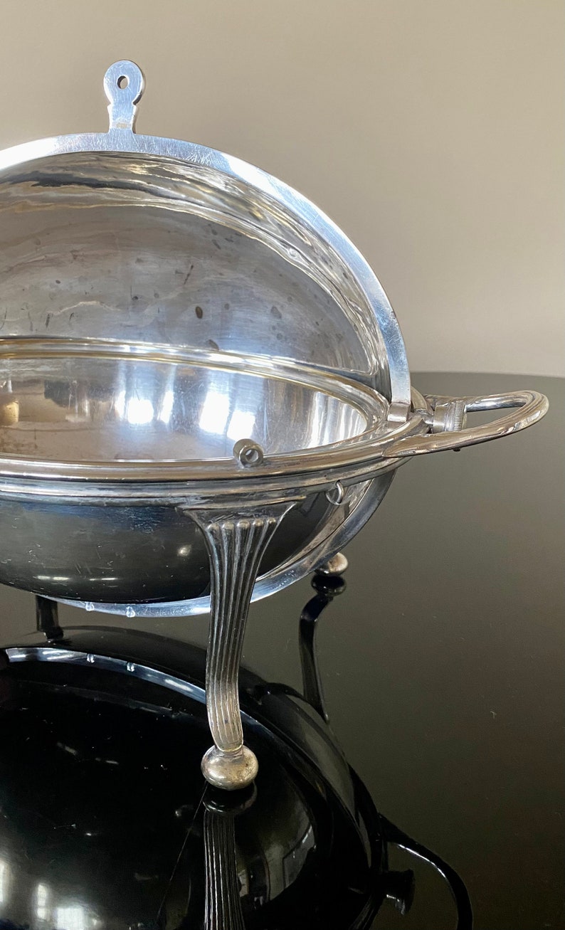 Victorian Silver Plate Domes Revolving Lid Food Serving Dish - Etsy
