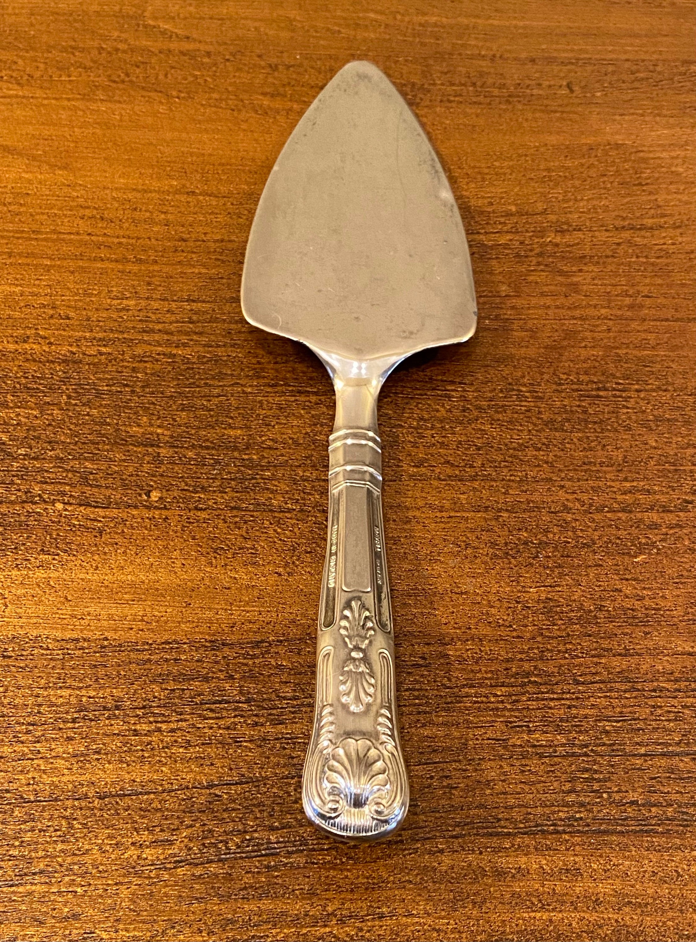 Mayell Silver Plated Floral Design Cake Server Made in England - Etsy