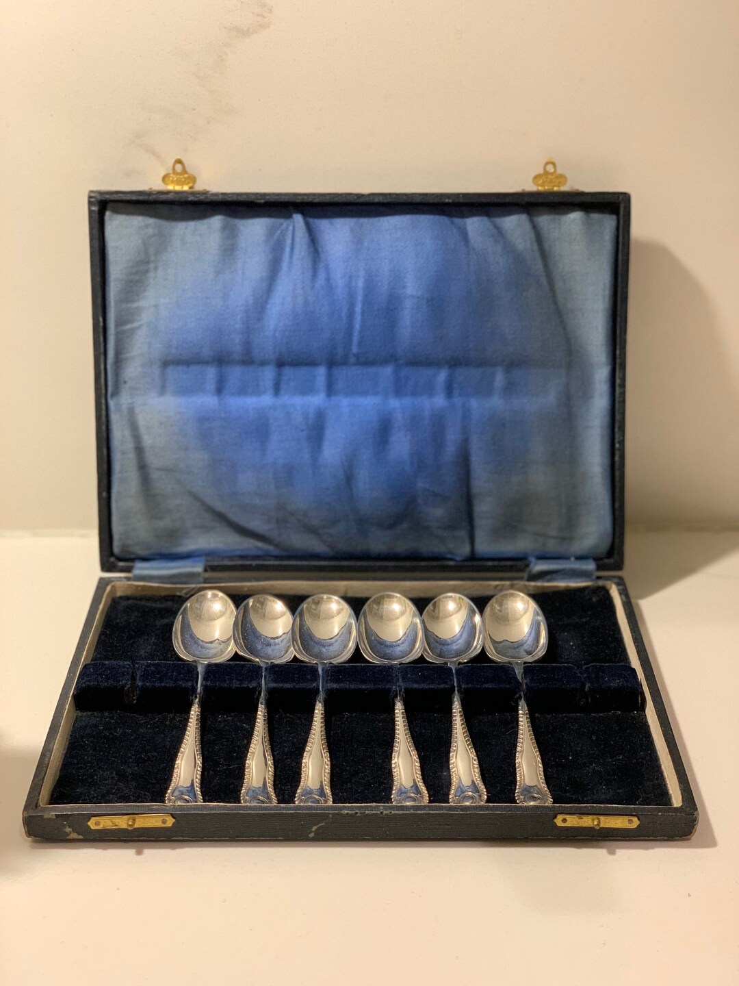 EPNS Boxed Silvernsmall Spoon Set/ Vintage Serving Ware/ Spoon ...