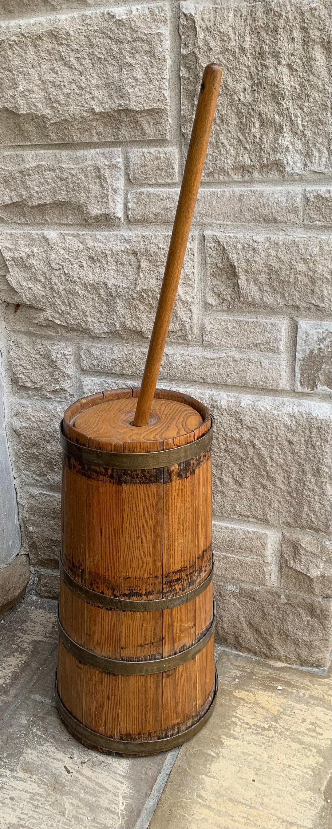 Antique Butter Churn, Wooden Butter Churn, Farmhouse Kitchen Decor - Etsy