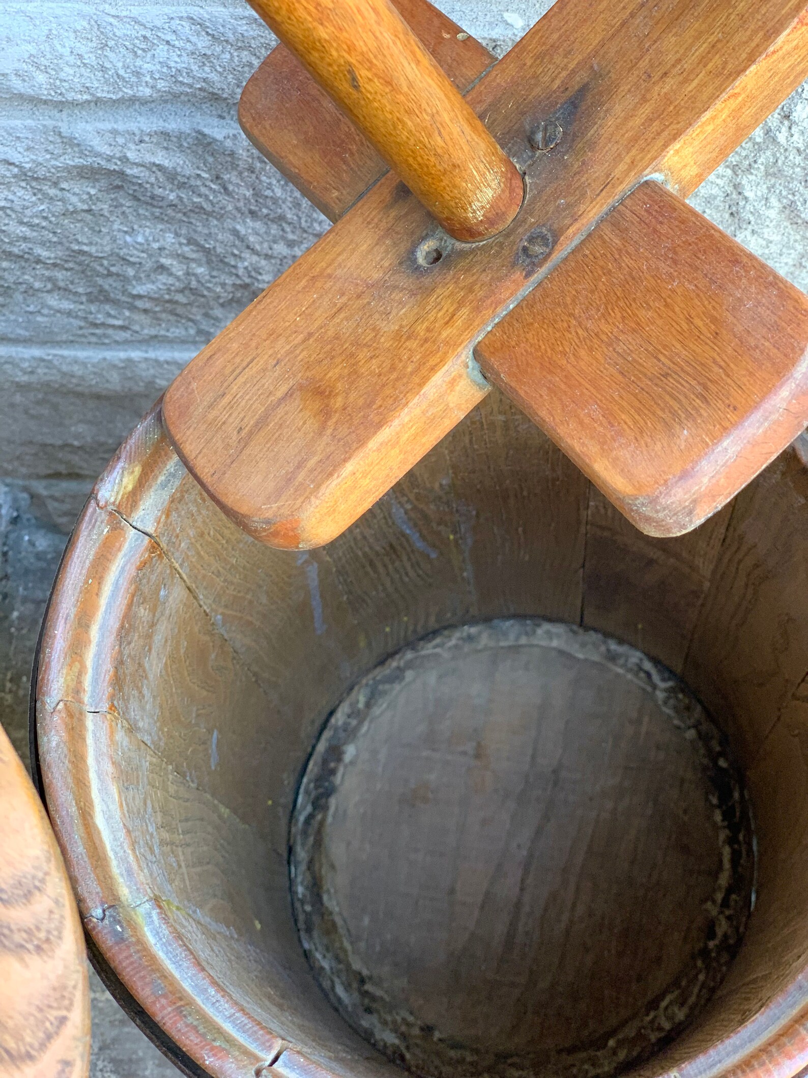Antique Butter Churn Wooden Butter Churn Farmhouse Kitchen - Etsy
