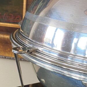 Victorian Silver Plate Domes Revolving Lid Food Serving Dish Cloche ...