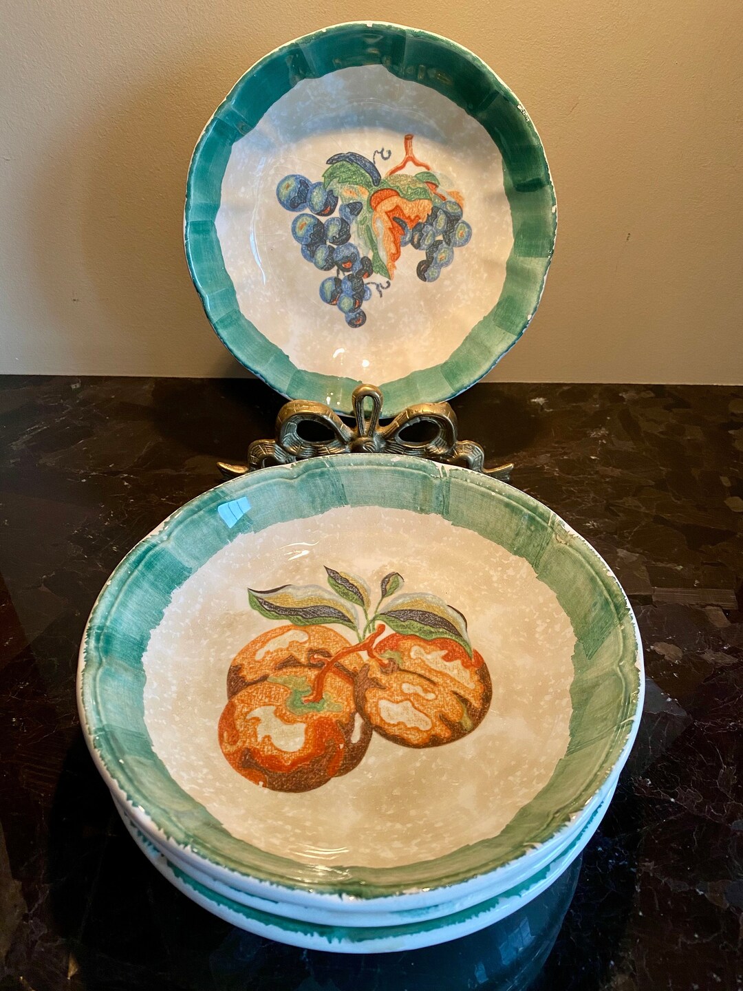 Himark Made in Italy Round Pasta, Salad, or Vegetable Serving , 4 ...