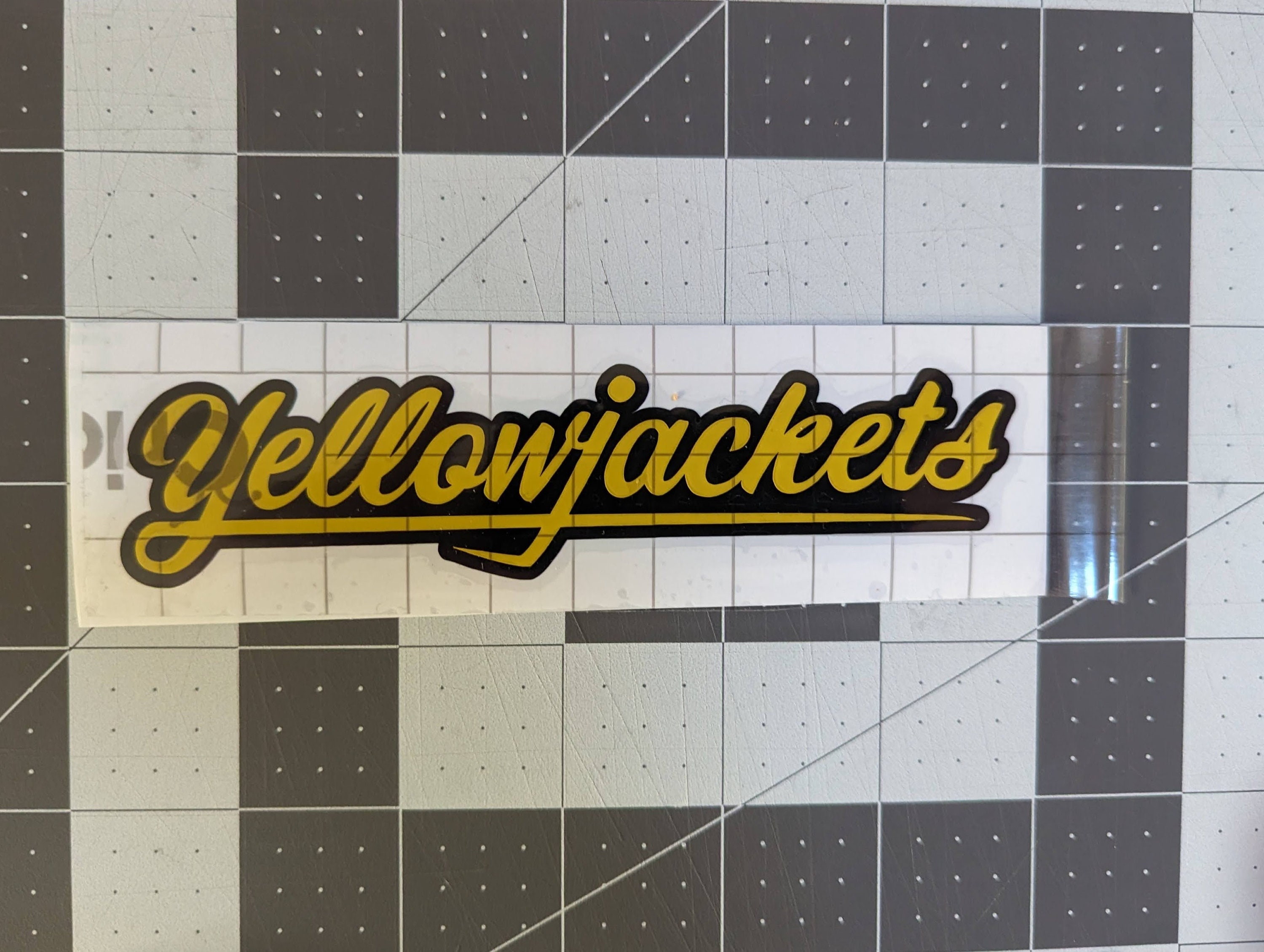 Yellowjackets Show Logo Vinyl Decal - Etsy