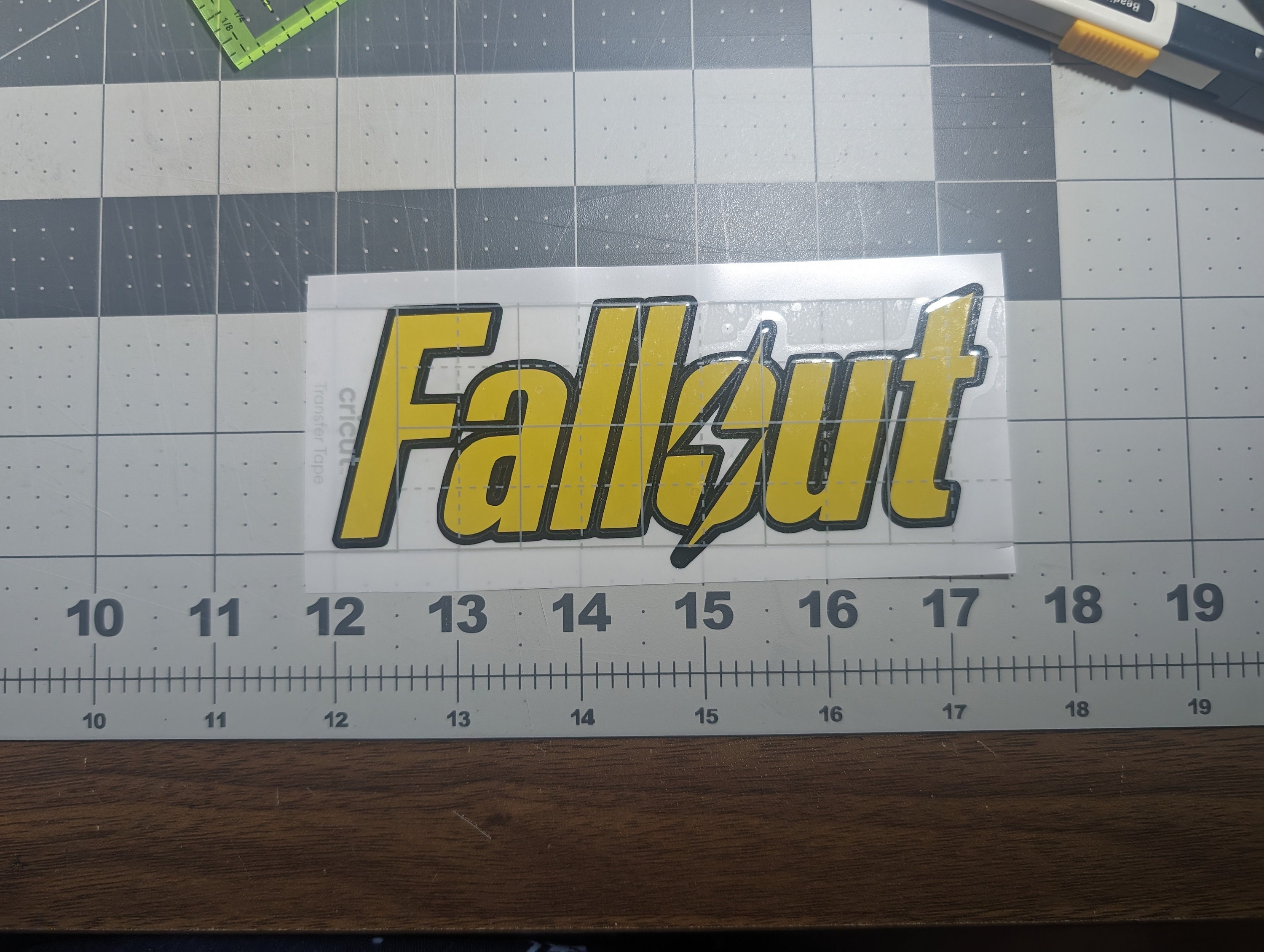 Fallout Logo Decal - Etsy