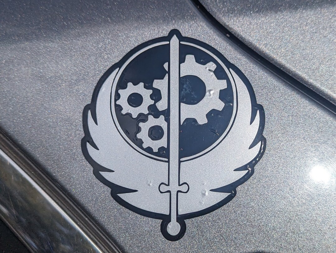 Brotherhood of Steel BOS Logo Decal - Etsy