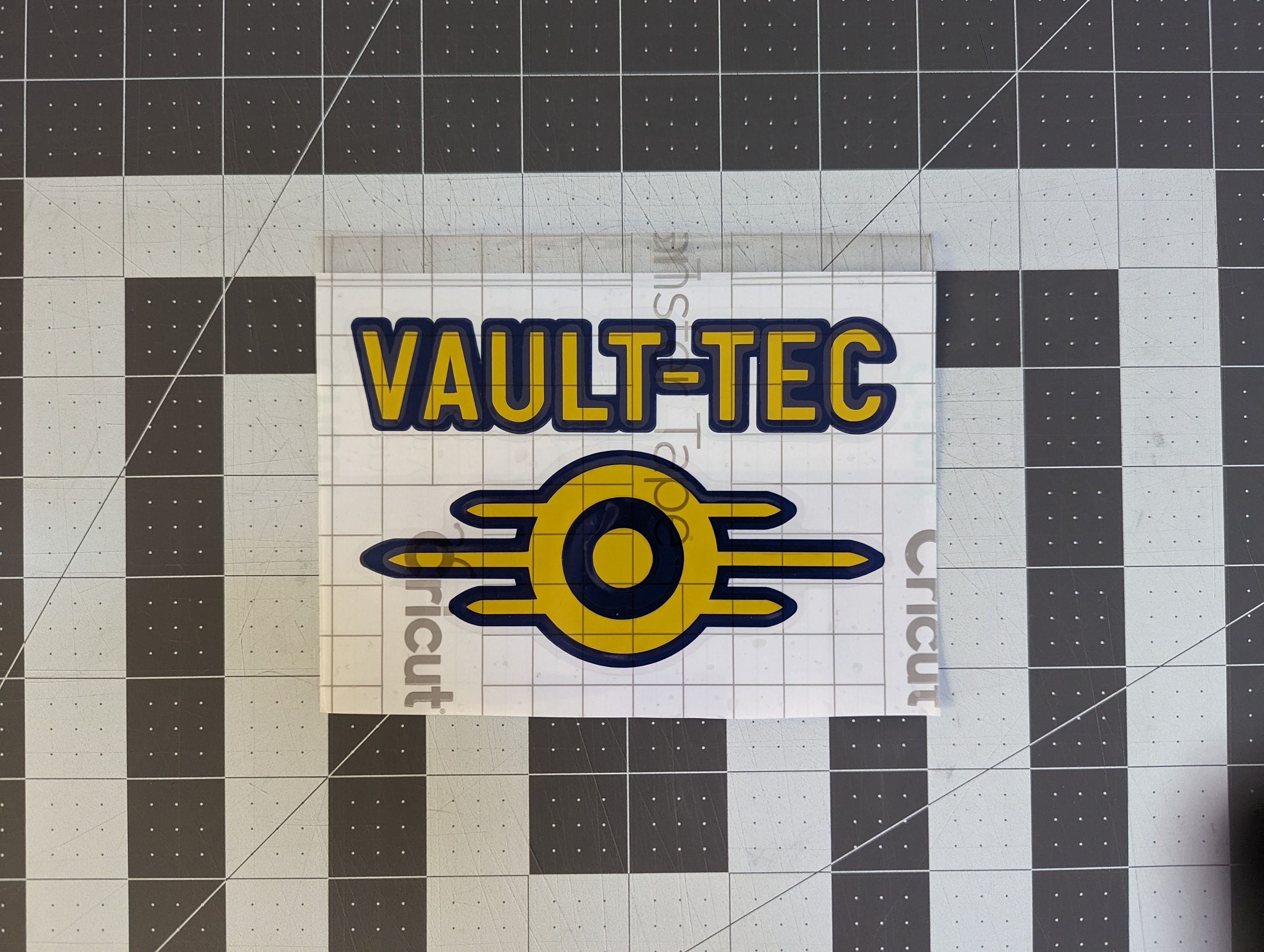 Vault Tec Logo Decal - Etsy