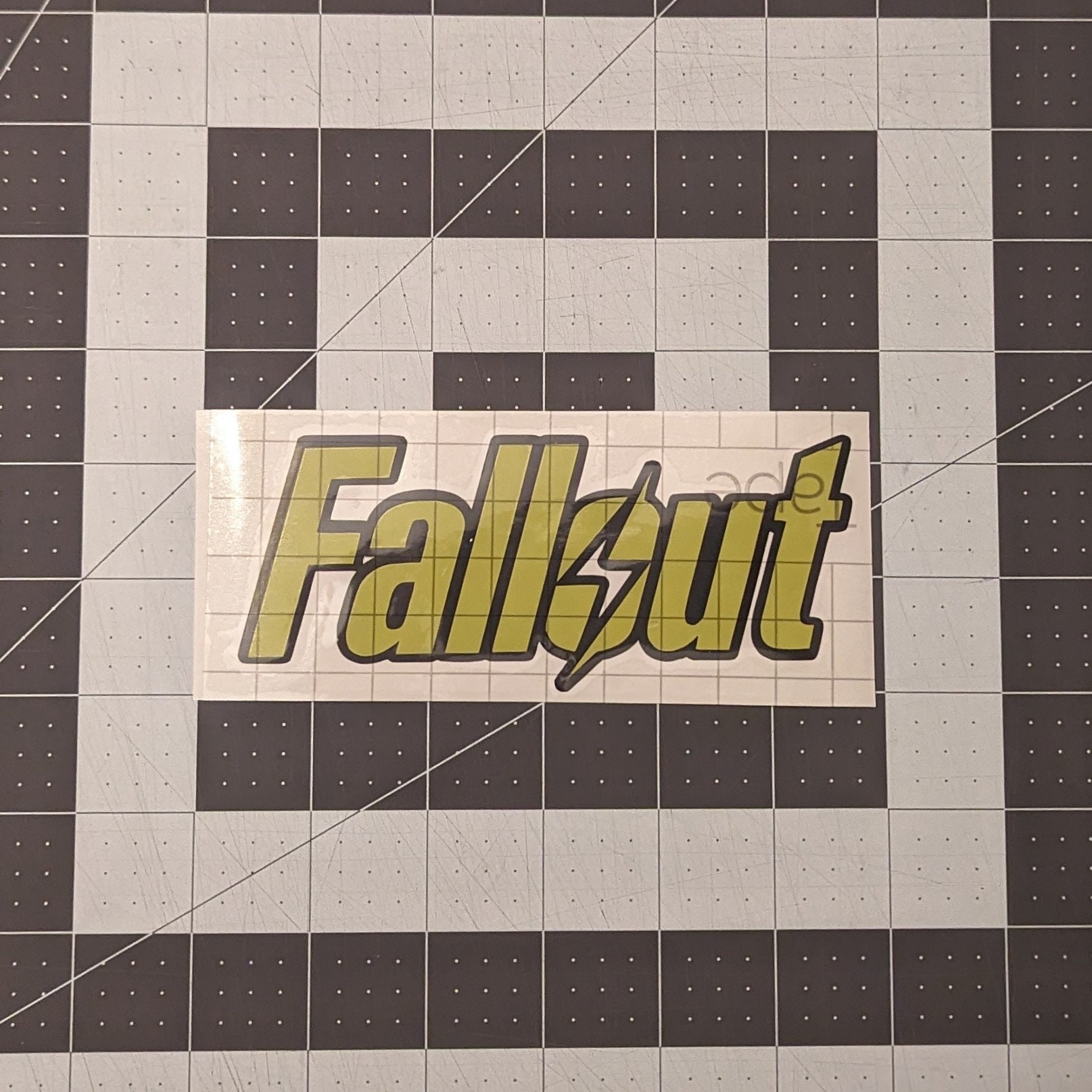 Fallout Logo Decal - Etsy
