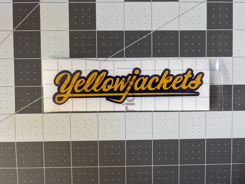 Yellowjackets Show Logo Vinyl Decal - Etsy