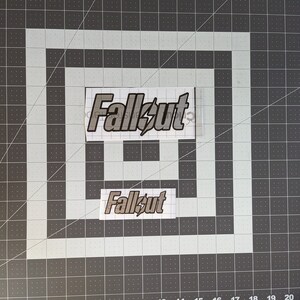 Fallout Logo Decal - Etsy
