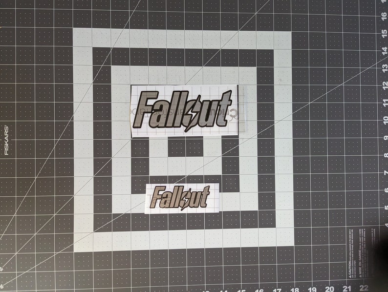 Fallout Logo Decal - Etsy