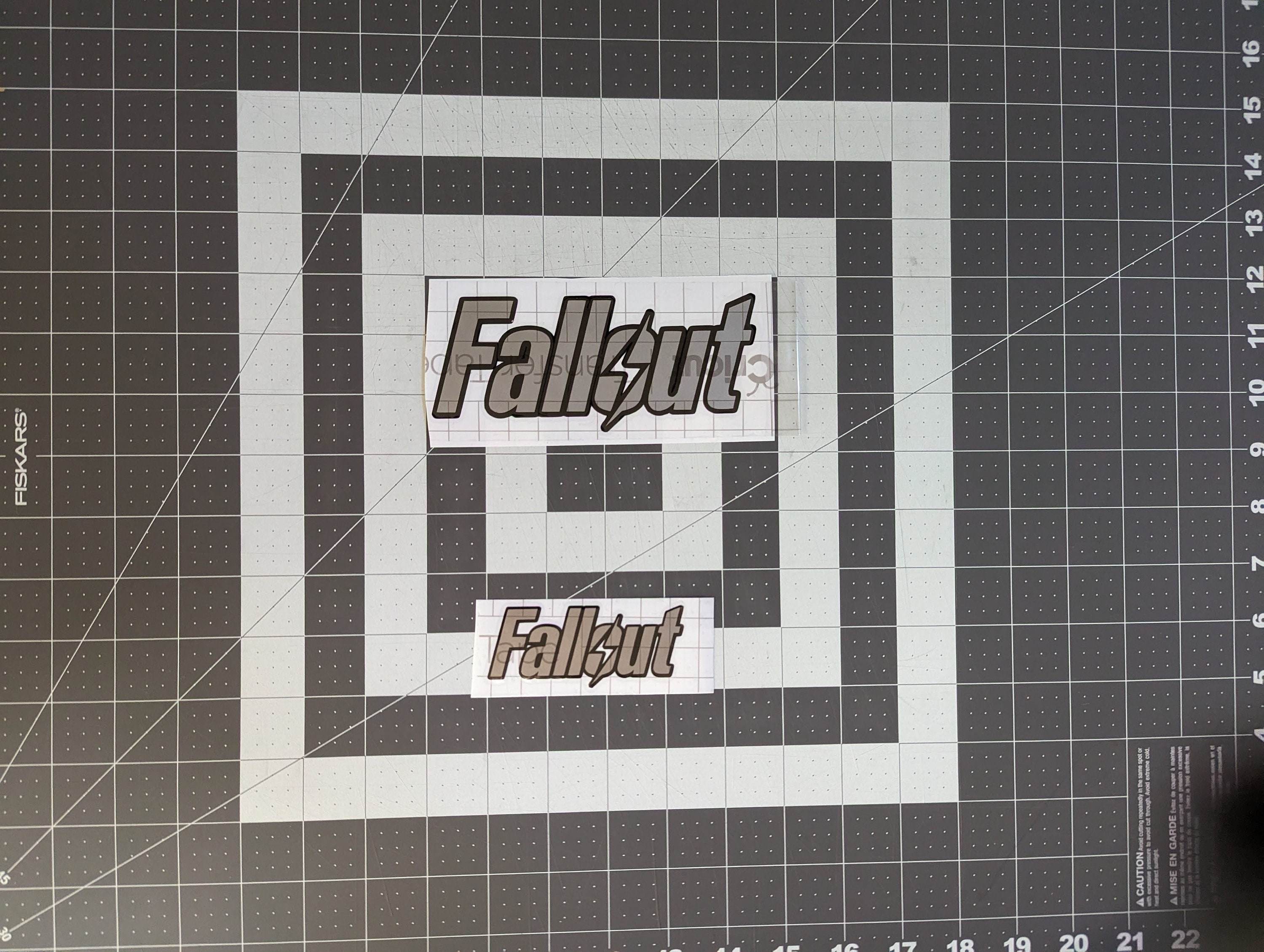 Fallout Logo Decal - Etsy