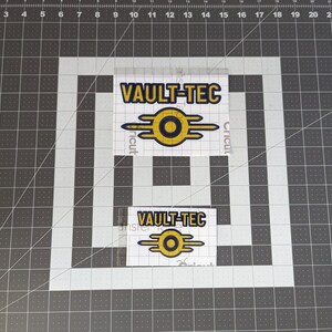 Vault Tec Logo Decal - Etsy