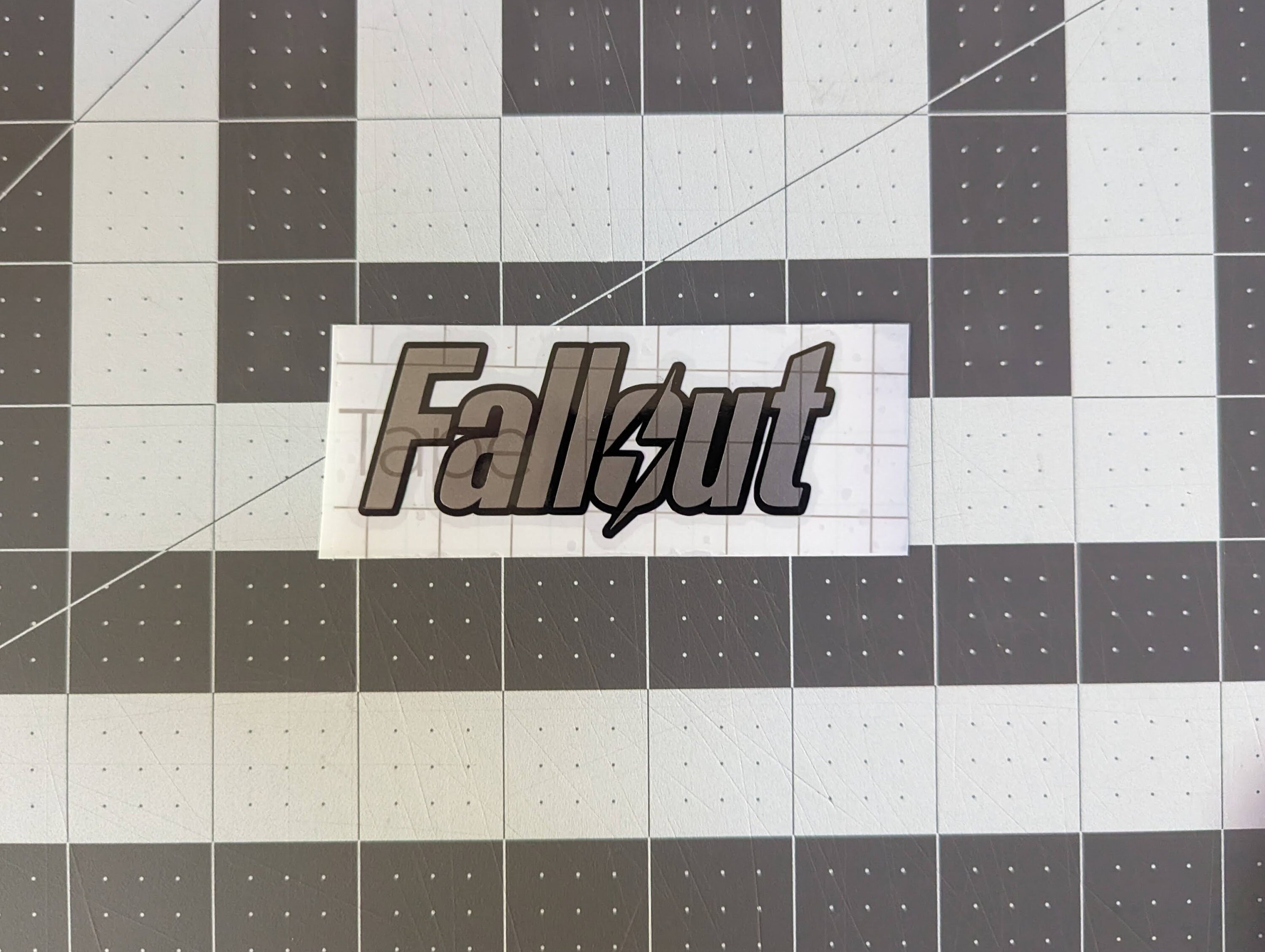 Fallout Logo Decal - Etsy