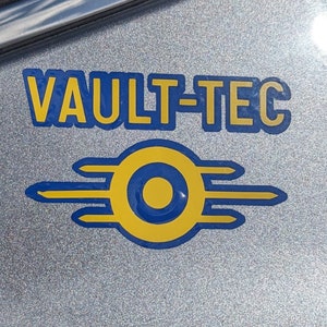 Vault Tec Logo Decal - Etsy