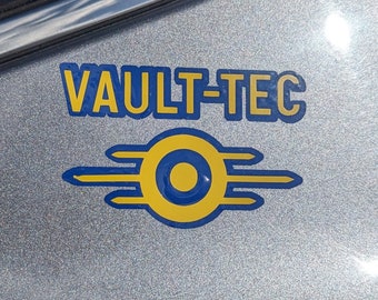 Vault Tec Logo Inspired Fallout 4 Decal - Etsy