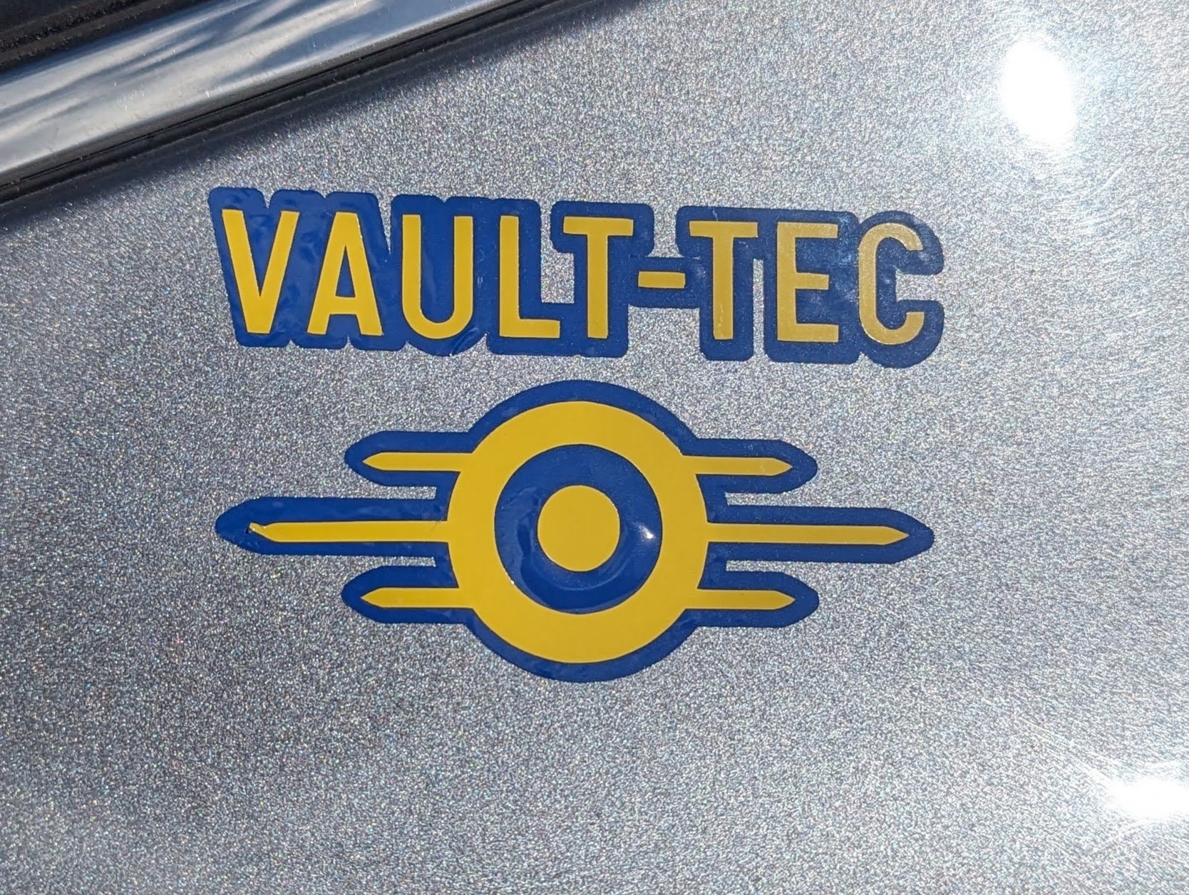 Vault Tec Logo Decal - Etsy