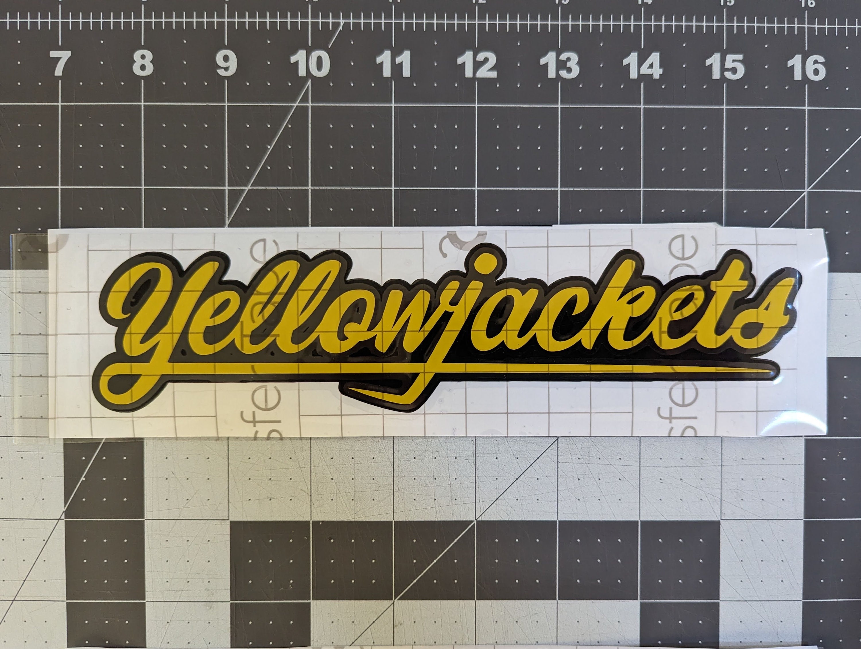 Yellowjackets Show Logo Vinyl Decal - Etsy