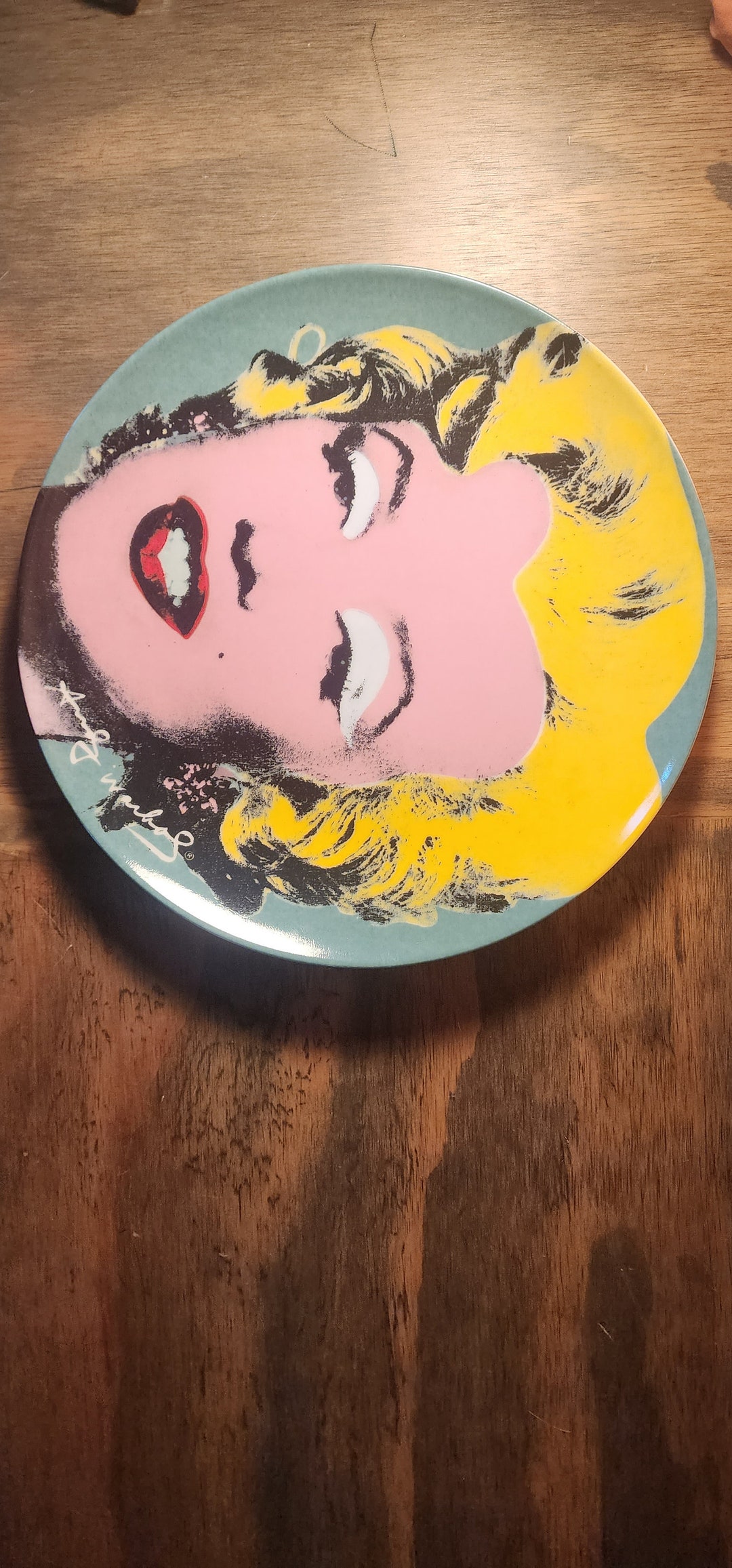 Marilyn Monroe Collectable Plate - Etsy
