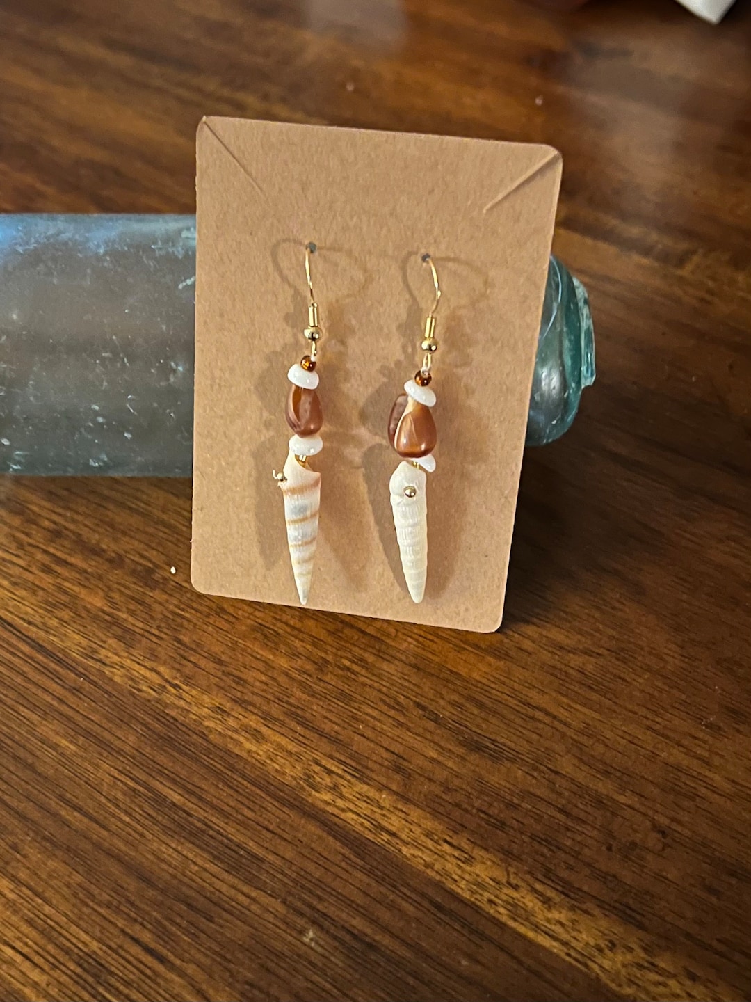 Hawaiian Auger Shell Earrings - Etsy